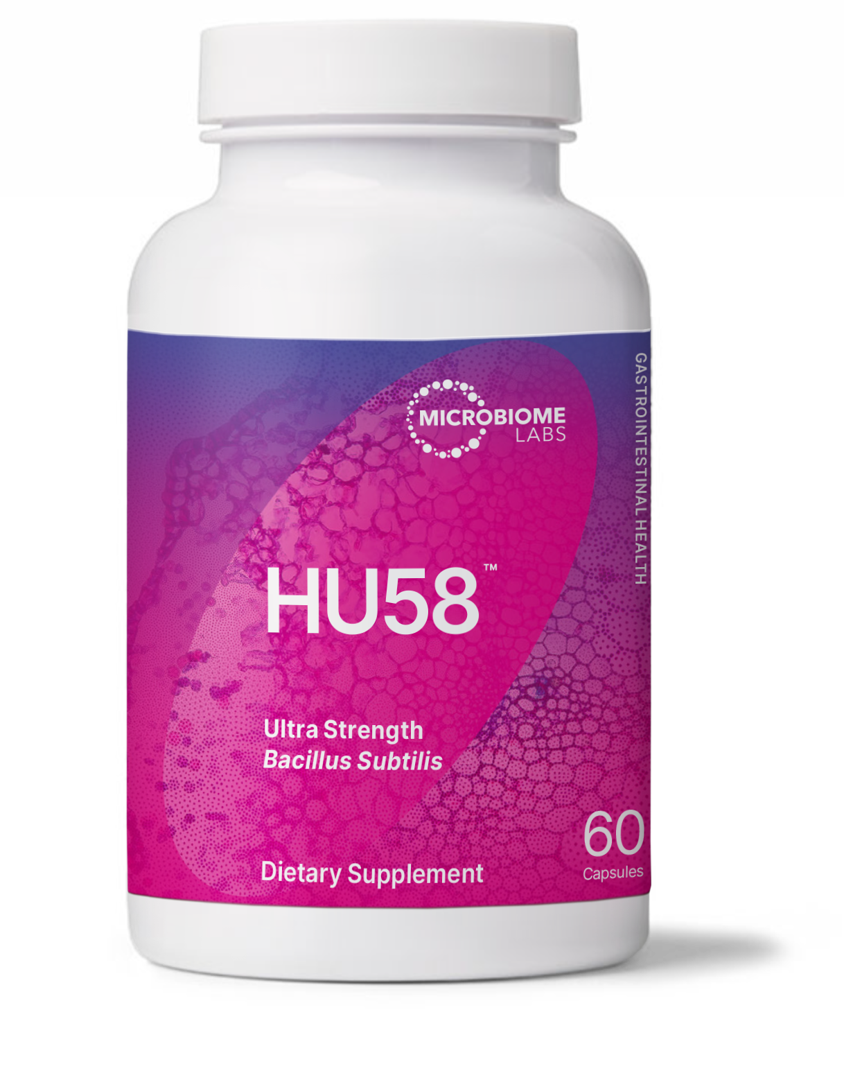 HU58 High-Potency Bacillus Subtilis Probiotic - Single Strain ...