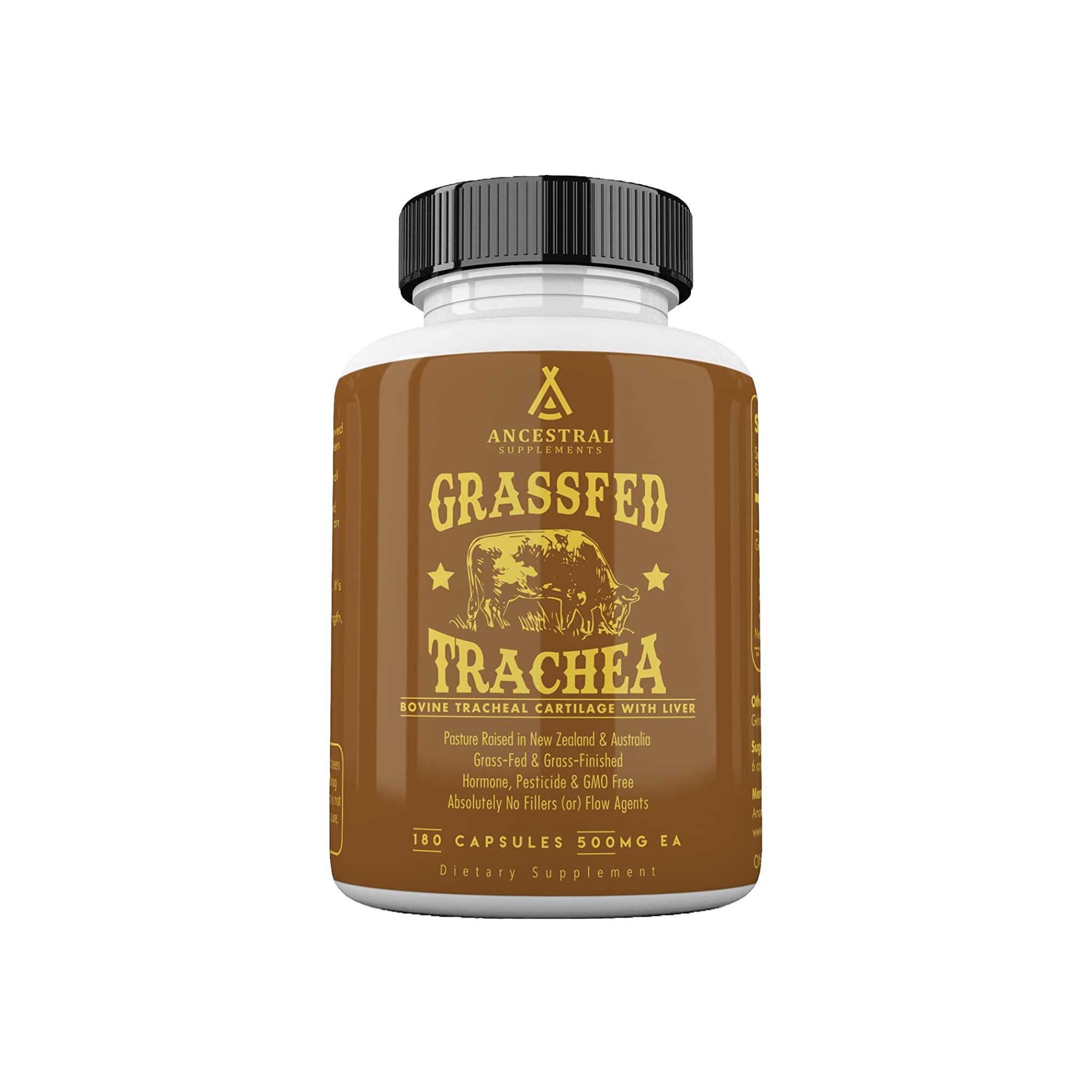 100% Grass Fed Beef Trachea Capsules – Sparrow Health & Performance